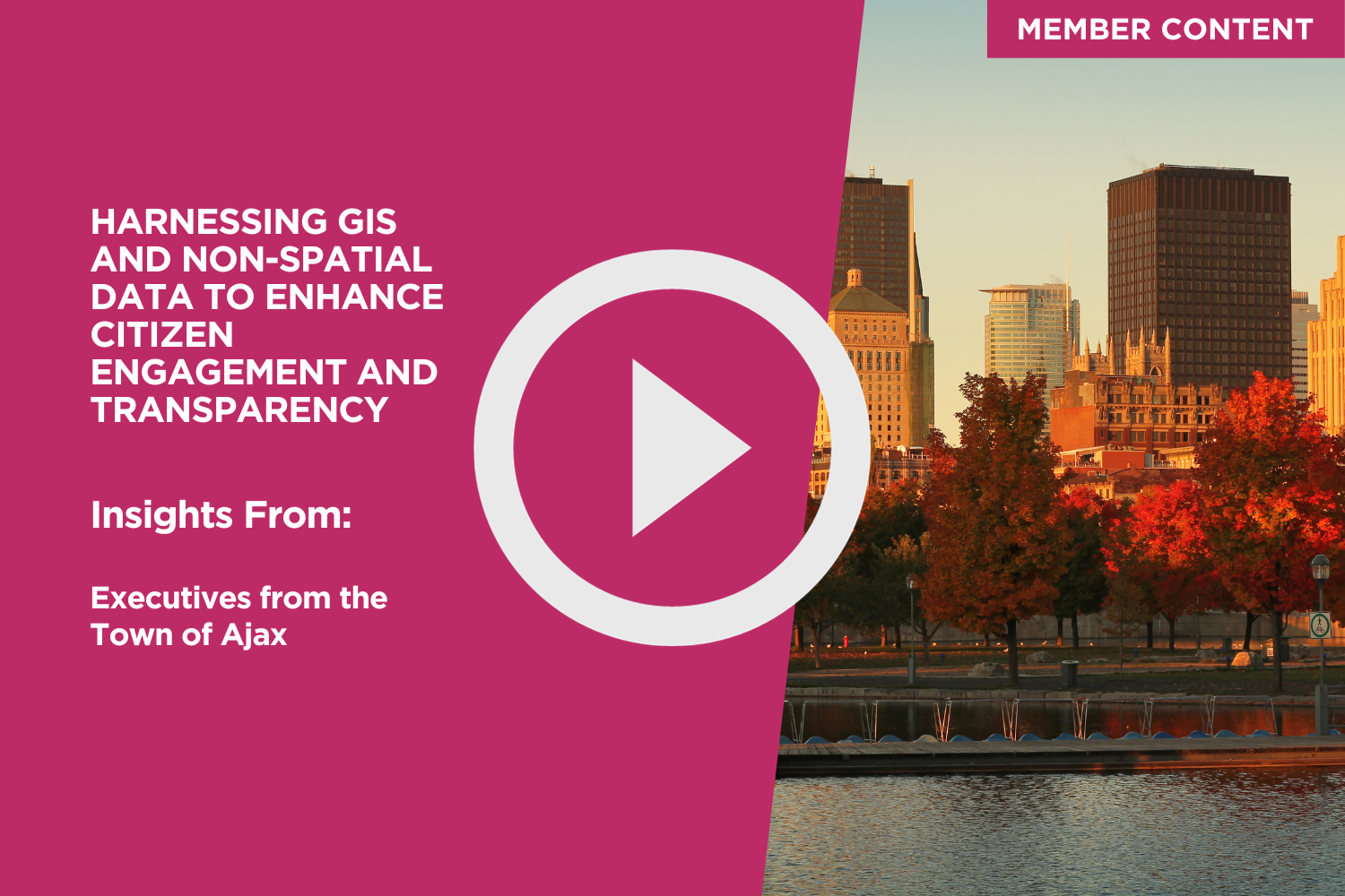 Harnessing GIS and Non-Spatial Data to Enhance Citizen Engagement and Transparency - Insights ...