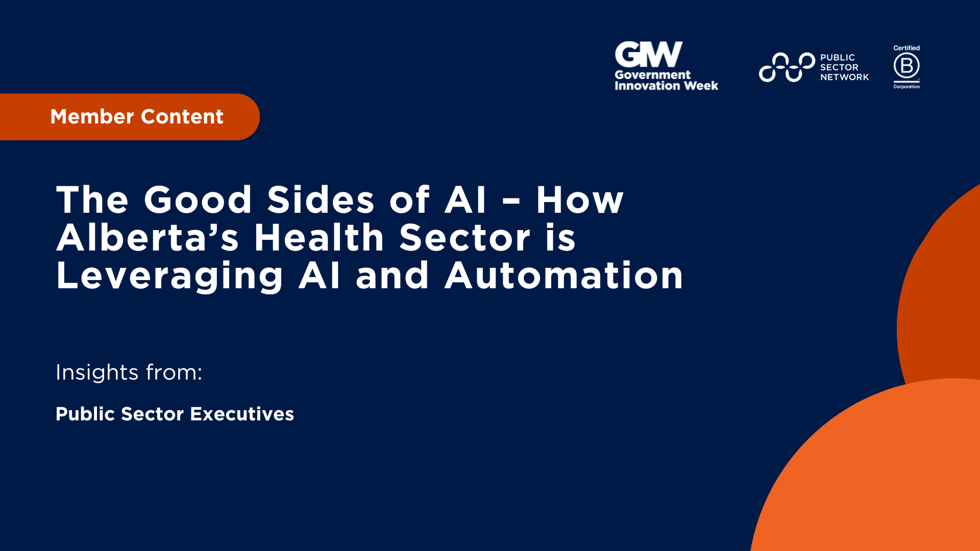 The Good Sides of AI – How Alberta’s Health Sector is Leveraging AI and ...